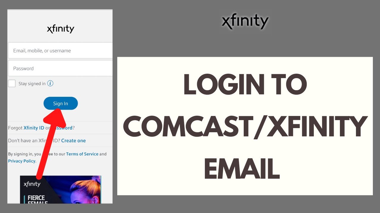 Xfinity Email Login: Accessing Your Xfinity Email 1